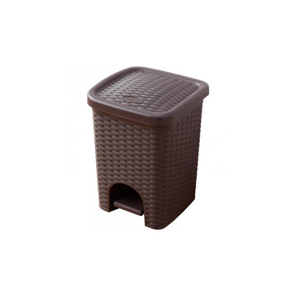 手を触れずにフタが開けられて衛生的！ペダル式のゴミ箱。ペダルを踏むとフタがパカッと開き、手を触れることなくゴミが捨てられます。中箱付きなので袋の端がスッキリ収まり、外から見えないようセットできます。フタが大きく開くので袋の着脱もラク。お手入...