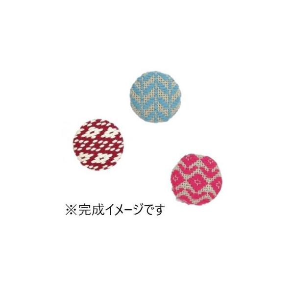 北欧テイストあふれる「こぎん刺し」のくるみボタンを作るキットです。アクセサリーやワンポイントにいろいろ使えます♪