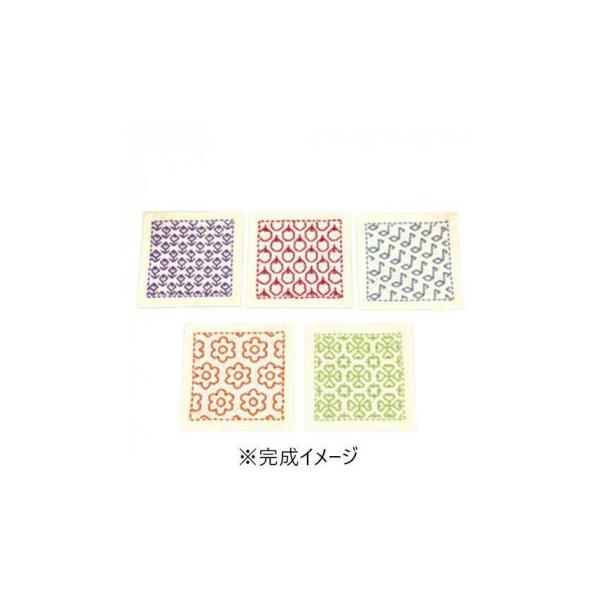 初級〜中級者向け。「一目刺し」とは、刺し子の技法のひとつで、一定の針目で縦、横、斜めと同じ方向を順に刺していく技法です。コースターやふきんなど、身近なものから刺し子を取り入れて、日々の暮らしに彩りを添えてみませんか。