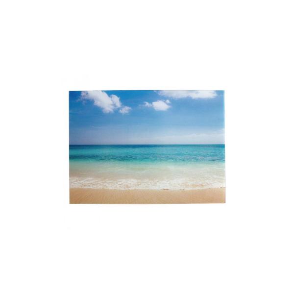 強化ガラス加工なので安心です。壁に取り付けるだけでオシャレな空間を演出していただけます。