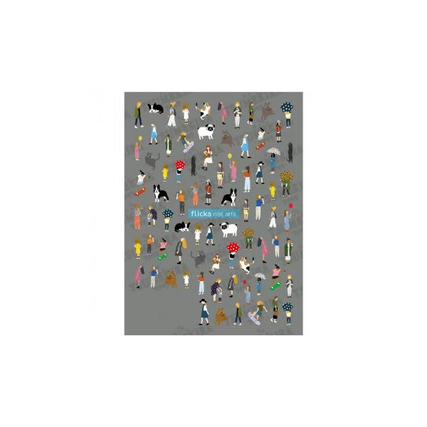 いくつになっても、女の子のワクワク感を忘れない、個性的で素敵なネイルを楽しんでほしいという思いをこめて。気軽にポンと貼ればそれだけでかわいい、おしゃれなネイルに春夏秋冬それぞれのイメージの個性豊かな女の子たちや、動物など、ワクワク感に溢れた...