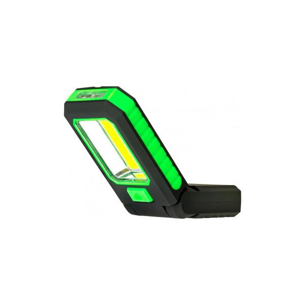 明るいCOBパネルLEDで作業中の手元がくっきり鮮明に見える多目的ワークライトです。