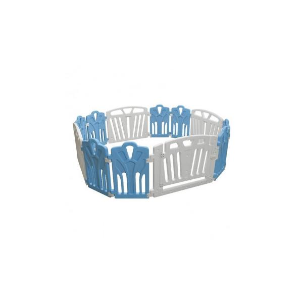 パステルカラーサークル12Pは大人も一緒に入ることができる大型サイズで広々空間のベビーサークルです。間口が54cmで出入りが楽になるドアパネルはダブルロック仕様なので安心です。組み立ては差し込むだけなので、使わない時もすぐに片付けられて便利...