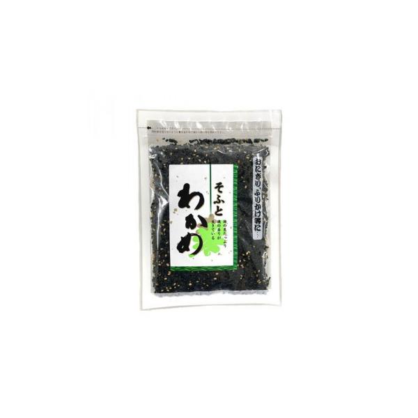 しそ風味を強化したソフトわかめです。しその実・ごまを加え、しそ風味に仕上げています。ソフトタイプのふりかけとしてご飯・おむすびに。