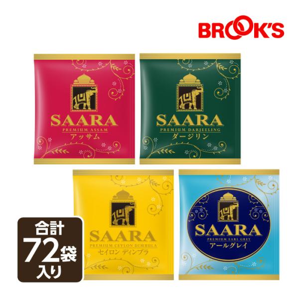 〇プレミアム紅茶 4種自宅でも職場でも便利な個包装タイプで、本格的な紅茶を気軽に味わえます。定番銘柄の詰め合わせなので、どなたにもお楽しみいただけます。【セット内容】計 72袋　[個包装タイプ]・プレミアム アッサム　　 ×24袋・プレミア...