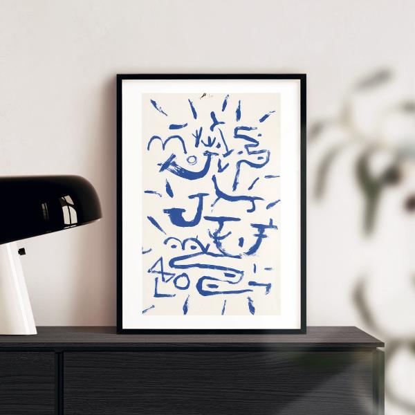 1937年に描かれた、パウル・クレーの絵画「Crawling and rearing up」をデザインしたアートポスターです。お部屋やオフィスを鮮やかに彩り、コーディネートのアクセントに。ぜひ名画の世界をお楽しみください。マット調の微塗工が...