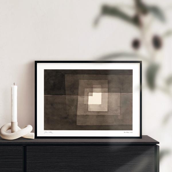 1932に描かれた、パウル・クレーの絵画「Two passages」をデザインしたアートポスターです。お部屋やオフィスを鮮やかに彩り、コーディネートのアクセントに。ぜひ名画の世界をお楽しみください。マット調の微塗工が施された用紙を使用してお...