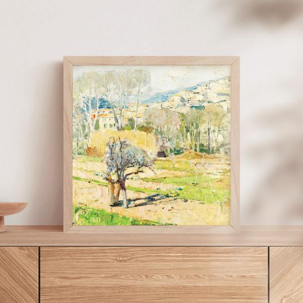 1934年に描かれたカール・モルの絵画「Cagnes」。お部屋やオフィスを鮮やかに彩り、コーディネートのアクセントに。ぜひ名画の世界をお楽しみください。天然木製で自然の味わい豊かな木製フレームに額装した状態でお届けします。信頼の日本製です。...