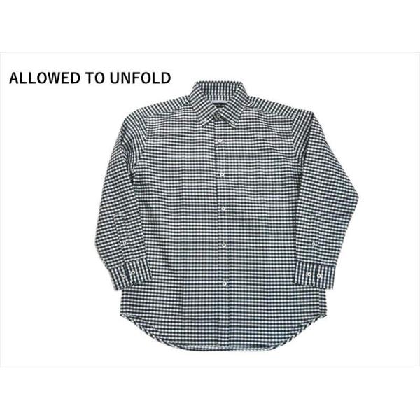 ALLOWED TO UNFOLD/アロウドトゥアンフォールドから、0701-35103 ギンガムチェック オックス トリコテープ ボタンダウン長袖シャツのご紹介です。綿１００％のオックスフォード生地を使用したチェック柄ボタンダウンシャツ。...