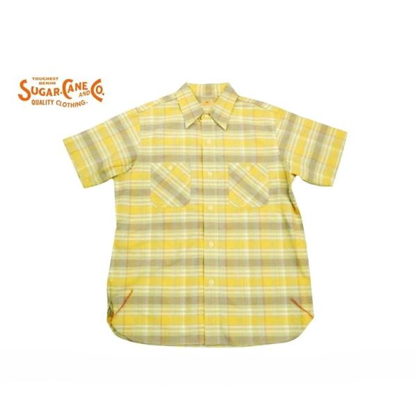 東洋エンタープライズのワークブランドで、アメカジの中でも老舗で有名なブランド「SUGAR CANE/シュガーケーン」から、SC38690 フェイドアウト チェック OXFORD 半袖ワークシャツ/FADE OUT CHECK S/S WOR...