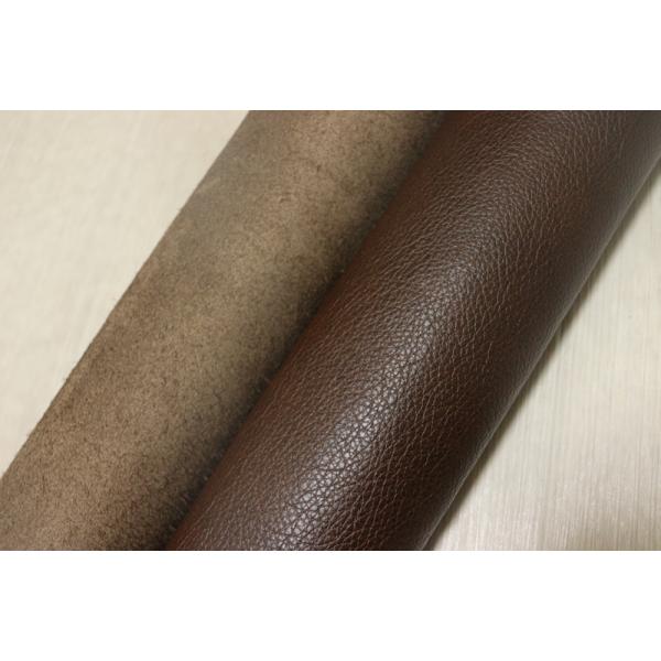 ■商品詳細イタリアを代表するラグジュアリーブランドより上質なクロムレザーを入荷いたしました！  天然革らしいシボ感がお楽しみいただけるシュリンク加工です加工：シュリンク加工なめし：クロムなめし厚さ：1.5ミリmm革の種類：牛革手触り：ソフト...