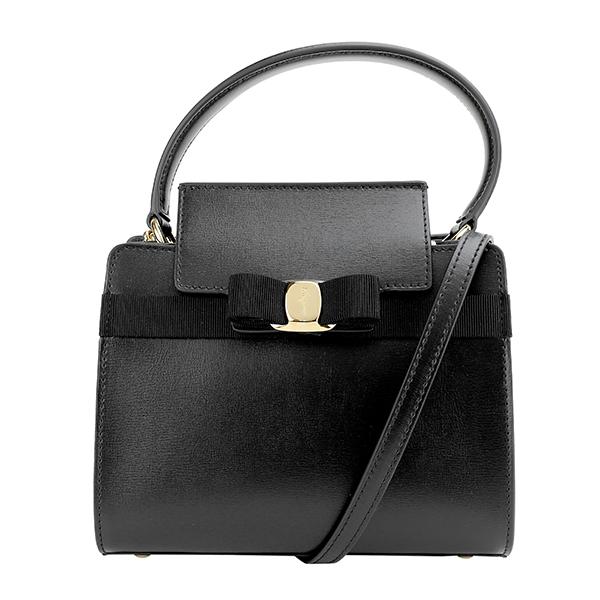 FERRAGAMO フェラガモ ショルダーバッグ ヴァラ ボウ 21I282 FERRAGAMO フェラガモ ショルダーバッグ ヴァラ ボウ 21I282