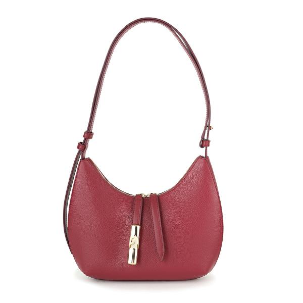 【発売日：2026年03月02日】上質なレザーの質感が引き立つショルダーバッグ「FURLA GOCCIA SHOULDER BAG S」。グレインレザーとスムースレザーを組み合わせた素材使いが、落ち着きのある佇まいとさりげない表情を生み出し...