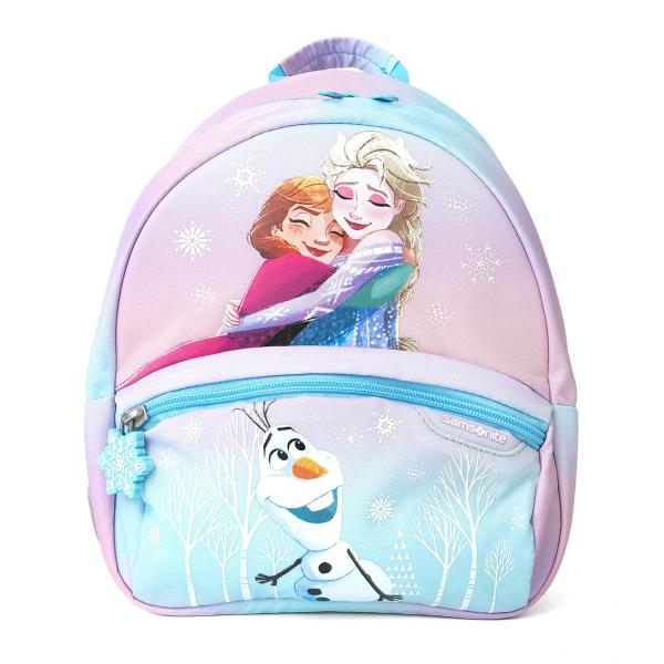 【発売日：2024年07月24日】「アナと雪の女王」のアナ、エルサ、オラフが描かれた愛らしいデザインのバックパック。雪の結晶のラバー製ジッパーなど細部にもこだわったデザインが視覚的に楽しませてくれます。内容量は7Lとお子様の外出時に最適なサ...