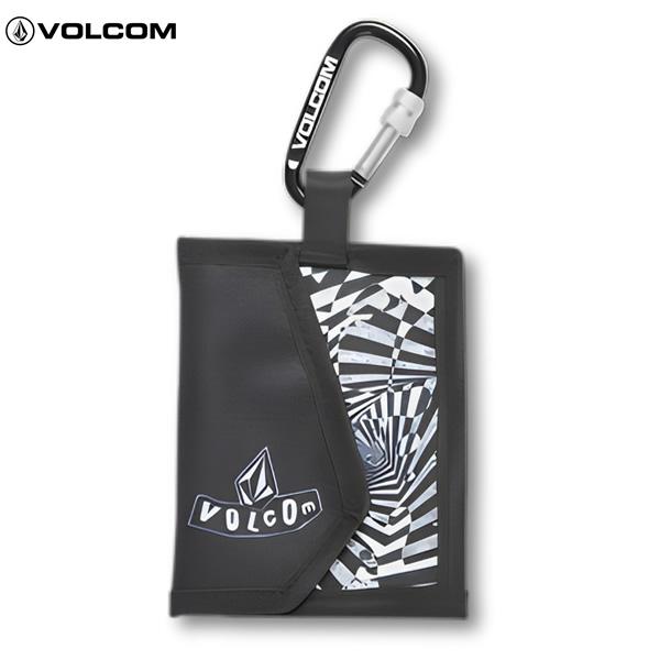 VOLCOM パスケース JP PASSCASE SINGLE J68024JG定価：　￥3,800(税抜き)カラピナ付きパスケース。小銭も入れられます。※ランダムプリントワンサイズゆうパケット便注意※発送日より、2日から5日程度、到着に時...