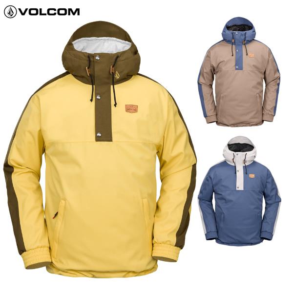 VOLCOM ジャケット LONGO 20K PULLOVER G0652511 ロンゴプルオーバー定価 :　￥39,000（税抜き）クラシカルで高機能なアノラック！Vサイエンス 2L 20,000mm / 20,000gmVサイエンス透湿...