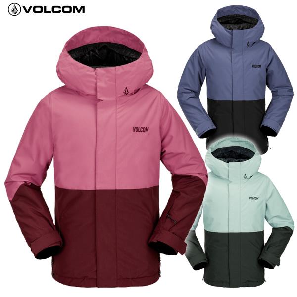 子供用 VOLCOM ジャケット GIRLS' SASS'N'FRAS INS JACKET N0452501定価：￥27,000（税抜き）インサレーション入りの暖かジャケット！Vサイエンス2L 120/80gインサレーション重要な箇所にシ...