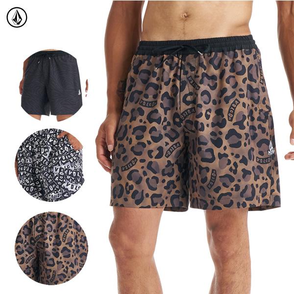 VOLCOM トランクス VBS261022 LOGO PRINT JAM TRUNKS 17定価：　￥7,000(税抜き)アニマル柄が新鮮な26シーズングラフィックをプリントしたJAMショーツ。どの柄をとっても、VOLCOMファンには、嬉...