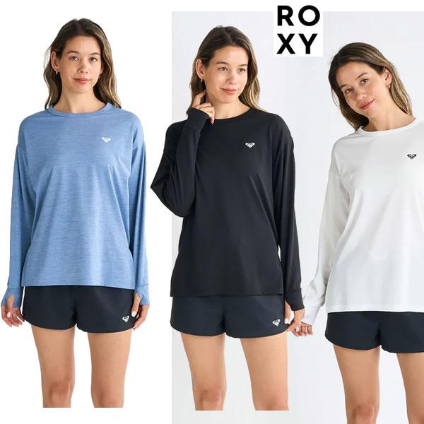 ROXY ラッシュガードTシャツ RLY251036 HISTORICAL LOGO LS定価：　￥6,200 (税抜き)新たにコットンライクな軽い素材を使用した、定番シルエットのロングスリーブラッシュガードが登場。レギュラーフィットでサイ...