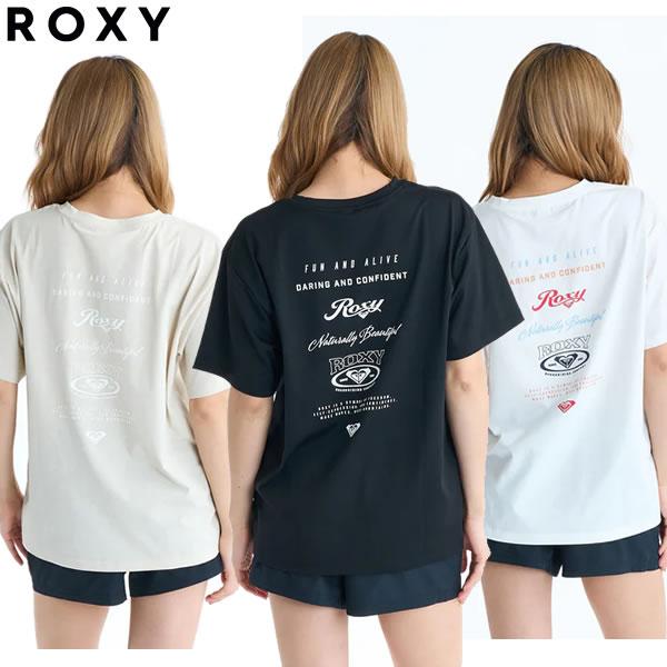 ROXY ラッシュガード RLY261037 HISTORICAL LOGO 定価：　￥4,600 (税抜き)■DESIGN・BOXシルエットの半袖ラッシュガード。・ブランドのメッセージやアーカイブロゴを散りばめたグラフィックをバックプリン...