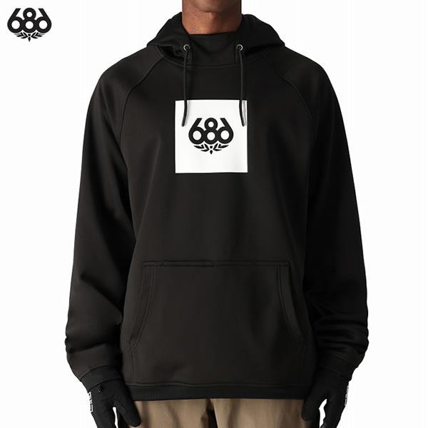 686 パーカー M4WNCS115 BONDED FLEECE PULLOVER HOODY 定価：　￥18,000 (税抜き)ストレッチボンデッドファブリック/オーディオポケット！撥水加工されたツヤ感のあるストレッチボンデッド生地を使っ...