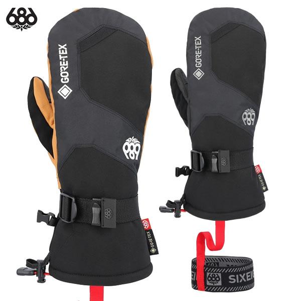 686 グローブ M4WNGLV139 GORE-TEX LEATHER LINEAR MITT シックスエイトシックス定価：　￥22,000 (税抜き)686の人気モデル、リニアミットに革製の手のひら部分を追加し、快適性、耐久性、防水性を...
