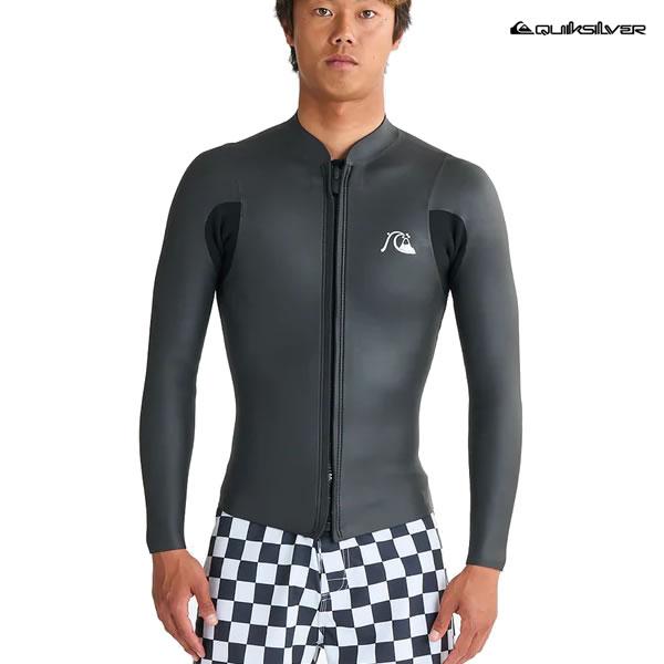 QUIKSILVER タッパー QWT251707 EVERYDAY SESSIONS 2.0 FZ LS JKT定価：　￥21,800 (税抜き)JAPAN FIT クラシックなラバーのフロントジップタイプで、オリジナルバブルロゴを配置し...