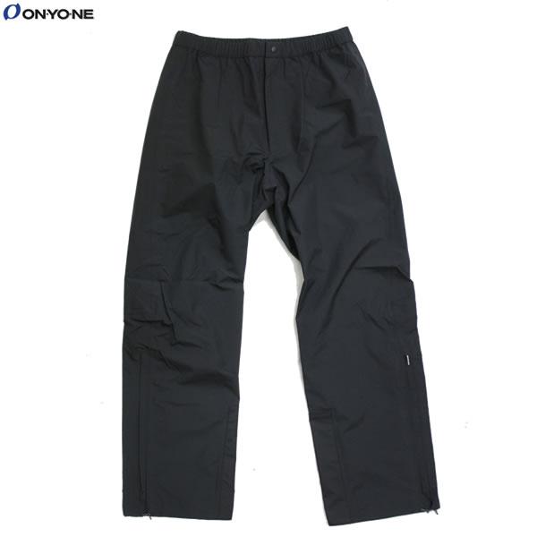 ONYONE レインパンツ・スキー仕様 ODP97932 MEN'S BREATH TECH RAIN PANTS定価　￥9,000（税抜き）３レイヤー、耐水圧30,000mmの高機能！悪天候下での行動を支えるため、さらに進化した3レイヤー...