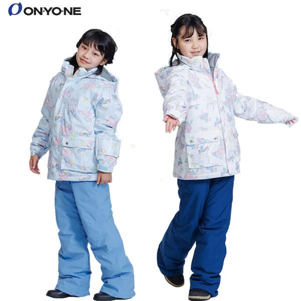 子供用 RESEEDA スノーボード・スキーウエア JUNIOR SUIT RES66002:ONYONE上下セット/トレンド/高品質/高い耐水性能/可愛い/お洒落/カラフル/サイズ調節/スノーウエア/スキー/スノーボード/ウエア定価　￥1...