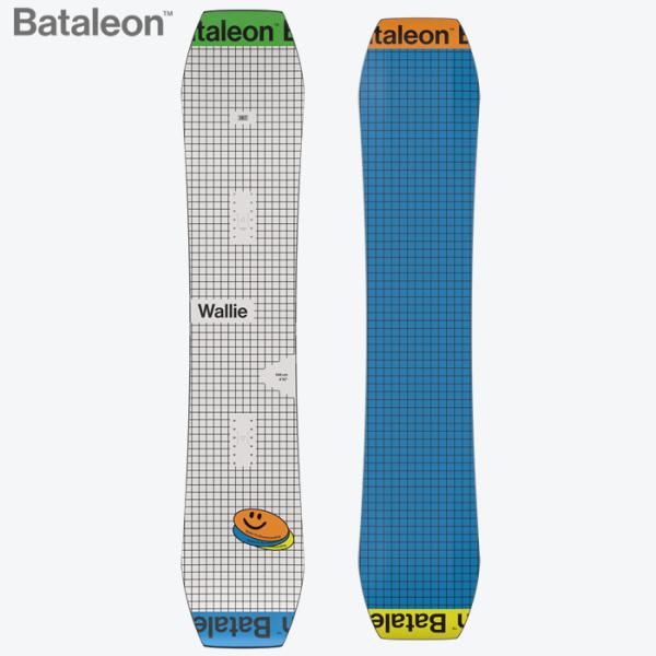 BATALEON スノーボード WALLIE / ウオーリー定価:　￥80,000（税抜き）「Wallie」は、おなじみのスポットで新たな可能性を発見したり、今までの不可能を可能にすることができるボードです。パークやフリースタイルのスキルア...