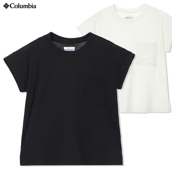 レディース COLUMBIA Tシャツ Daniela Falls AR9156 定価：　￥4,000 (税抜き)吸湿速乾機能「オムニウィック」でドライで快適な着心地サンプロテクション機能「オムニシェイド」UPF30で日焼け防止対策環境に配...