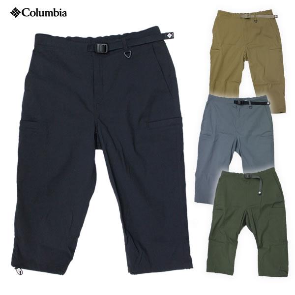 COLUMBIA パンツ Bluestem 2 Knee Pant ブルーステム2ニーパンツ定価：　￥9,000 (税抜き)ハイキング、キャンプ、フェスなど、様々なアウトドアシーンでマルチに活躍するベーシックな膝丈パンツ。２wayストレッチ...