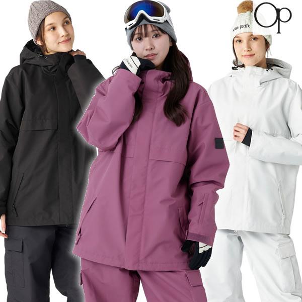 Ocean Pacific レディース ジャケット 545300 WORK STYLE JACKET定価：　￥27,000 (税抜き)機能的＆シンプルなデザインのスノージャケット!スタンダードジャケットより身幅が大きくボックスシルエットにな...