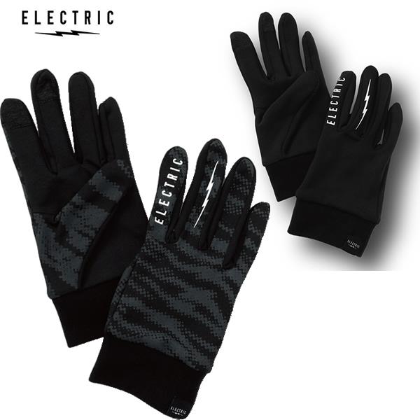ELECTRIC ユニセックス インナーグローブ EA97 INNER GLOVE定価：　￥4,500（税抜き）タッチスクリーン対応！タッチスクリーン(親指、人差し指、中指)スクリーンプリントポリエステル88%　スパンデックス12%サイズ：...