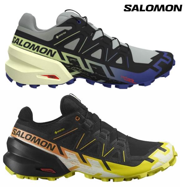 SALOMON シューズ SPEEDCROSS 6 GORE-TEX スピードクロス L41738600 L47465400 L47584000定価：　￥20,000 (税抜き)Salomon のルーツに忠実なトレイルの定番 SPEEDCR...