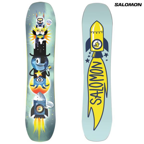 子供用 SALOMON スノーボード TEAM L47360700定価：　￥30,000（税抜き）チーム最先端のテックを満載したTeamは、初めてのスノーボードに最適なボードです。コンケーブに作られたボールスケートベースとスーパーフラットプ...