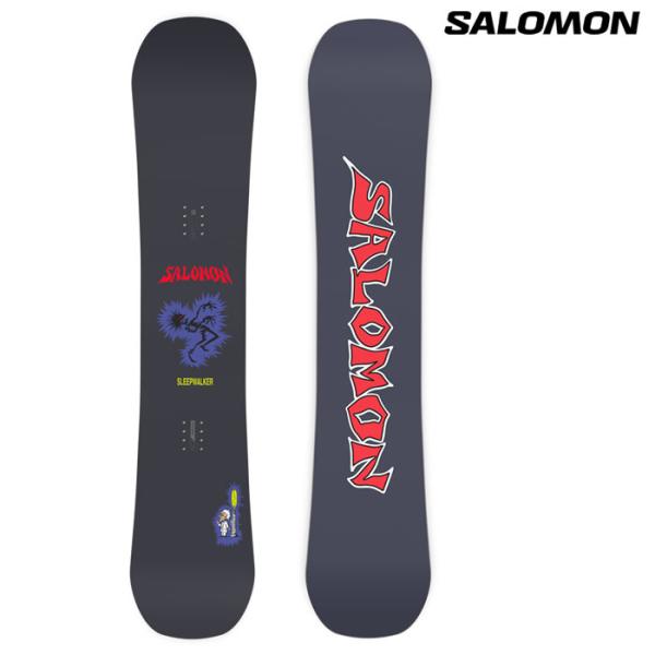 子供用 SALOMON スノーボード スリープウォーカーグロム定価：　￥42,000（税抜き）トゥルーツインシェイプのSleepwalker Gromはパークに特化 したボードです。ロックアウトキャンバーが滑りに余裕とエッジ のコントロール...