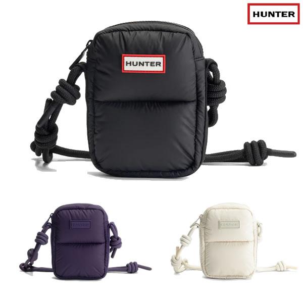 HUNTER フォンポーチ UBX5515KBM INTREPID EXTRA PUFFED PHONE POUCH定価　￥9,000（税抜き）イントレピッド エクストラ パフド フォンポーチイントレピッドバックシリーズはボリュームのあるパ...