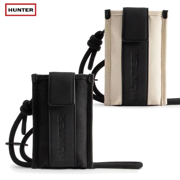 HUNTER フォンポーチ UBX3712CAA REFINED STITCH CANVAS PHONE POUCH定価　￥13,000（税抜き）新しいリファインドステッチキャンバスフォンポーチは、スマートフォンや日常の必需品を、スタイリッ...