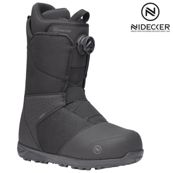 NIDECKER ブーツ SIERRA シエラ定価　￥38,000（税抜き）軽量で抜群のフィットのBOAブーツ！ 初心者はもちろん、柔らかいフィールを好む上級者も納得のモデルです。SINGLE DIAL BOA（ボアシステム）H4 Dial...