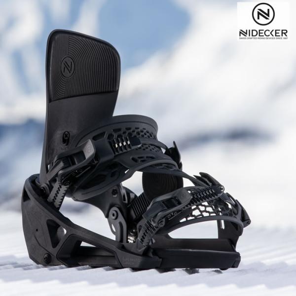NIDECKER バインディング SUPERMATIC CARBON　スーパーマティックカーボン定価　￥67,000（税抜き）ブーツを問わないステップインバインディング(drop in system)！Supermaticは新たなライディン...