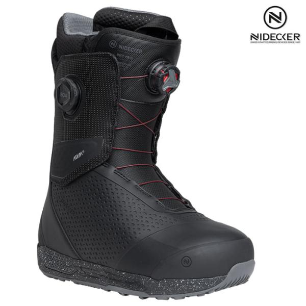 NIDECKER スノーボードブーツ RIFT PRO リフトプロ定価　￥61,000（税抜き）■ストームプルーフスタイル■チームお気に入りのミッドソフトブーツのプレミアムバージョン、Rift Proは、山のあらゆる場所でクリエイティブなラ...