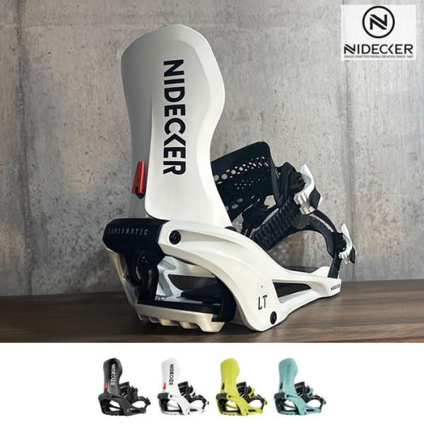 【発売日：2026年11月10日】NIDECKER バインディング LT-SUPERMATIC スーパーマティック定価　￥60,000（税抜き）ブーツを問わないステップインバインディング(drop in system)！専用のブーツを必要と...