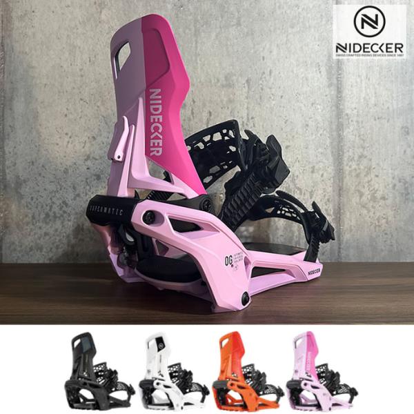 【発売日：2026年11月10日】NIDECKER バインディング OG-SUPERMATIC スーパーマティック定価　￥50,000（税抜き）ブーツを問わないステップインバインディング(drop in system)！専用のブーツを必要と...