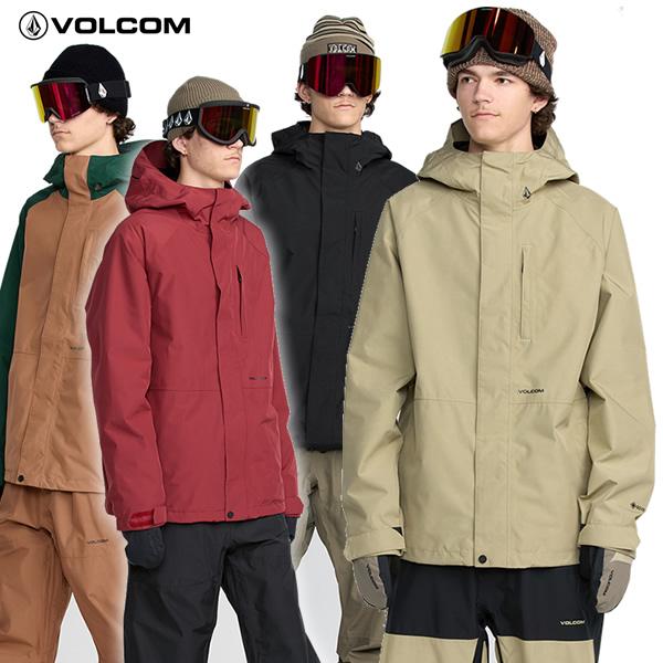 VOLCOM ジャケット DUA GORE-TEX JACKET　G0652605定価 :　￥54,000（税抜き）GORE-TEXリサイクル2Lナイロン+PFASフリーV-Science透湿性ライニングシステムフルシームテープバギーフィッ...