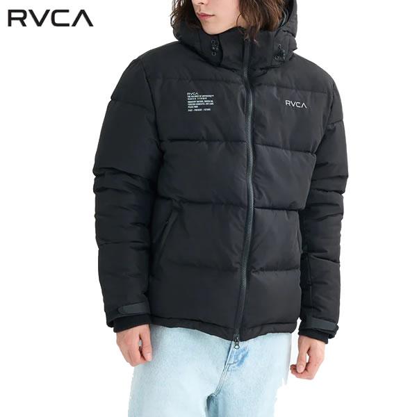 RVCA ジャケット BF042760 BACK PRINT PUFFER JKT定価：　￥21,000 (税抜き)バックプリントパファージャケット！新開発の機能中綿にアップデートし、軽量ながら優れた保温性を実現したパファージャケット。 環...