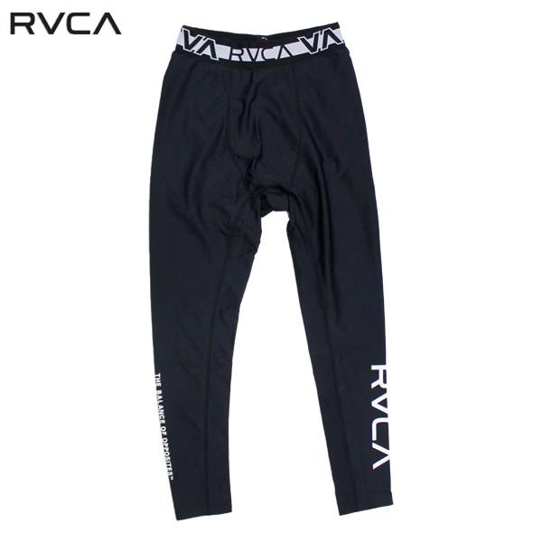RVCA レギンス BF04AP99 RVCA LOGO LEGGINGS定価: ￥4,700(税抜き)水回りやジム、各種スポーツに対応!スクリーンプリントナイロン82%　ポリウレタン18% 採寸値　履き口幅/総丈S: 28.5/84M: ...
