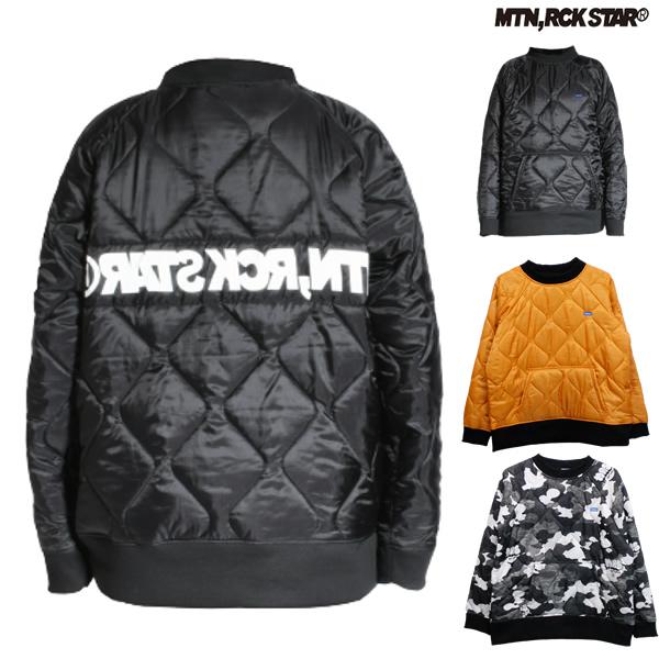 MTN, ROCK STAR キルティングジャケット CREW NECK QUILT 定価：　￥23,000 (税抜き)CREW NECK QUILT/クルーネックキルトsize X-XXL FORUNISEX FITPadded quil...