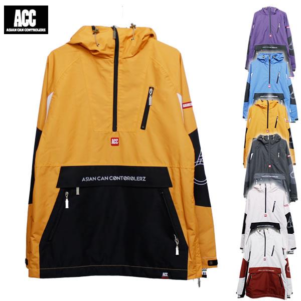 【発売日：2026年11月10日】ACC スノージャケット ANORAK JACKET MOVERZ: ムーバーズ定価：　￥21,000 (税抜き)※仕様変更あり：カラーBlkNinjaの背中のバックプリントは、白色（Blu・Vioと同じ）...