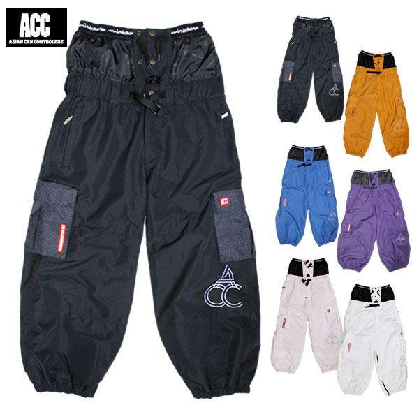 【発売日：2026年11月10日】ACC スノーパンツ JOGGER CARGO PANTS : （ジョガーパンツ トリッキーカーゴ）定価：　￥21,000 (税抜き)☆裾ゴムで流行りのスタイル！　スーパールーズドフィット！素材：　ポリエス...